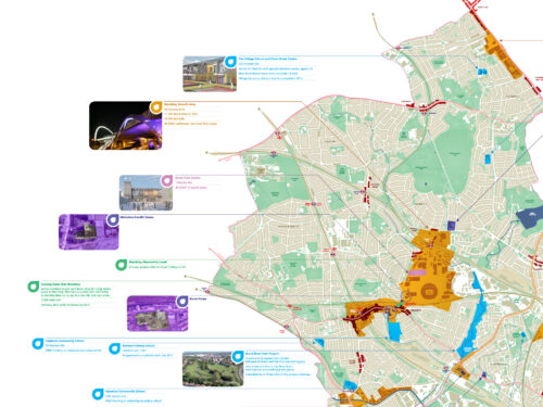 Brent Regeneration Developments Map - Urban Graphics