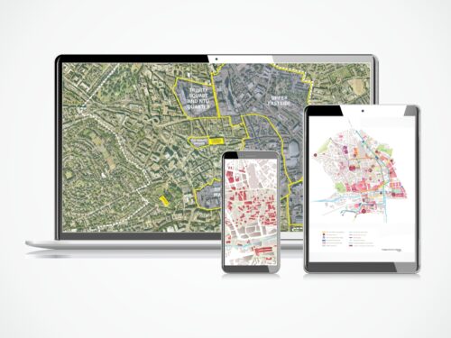 Nottingham City Centre Masterplan - Urban Graphics